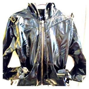 Lip Service | Jackets & Coats | Lip Service Vinyl Hooded Jacket | Poshmark